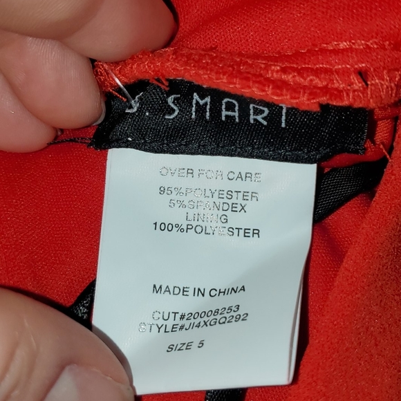 B. Smart | Dresses | B Smart Red Mini Dress A Line | Poshmark